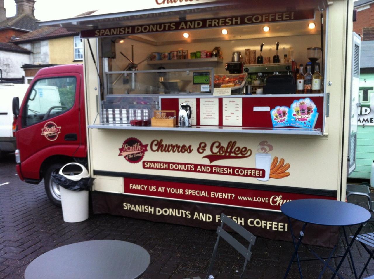 Churros and coffee van | Second Hand Catering Equipment London, London ...